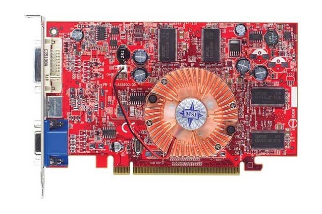 MSI Radeon X600 Pro PCI-Express Graphic Card | eBay