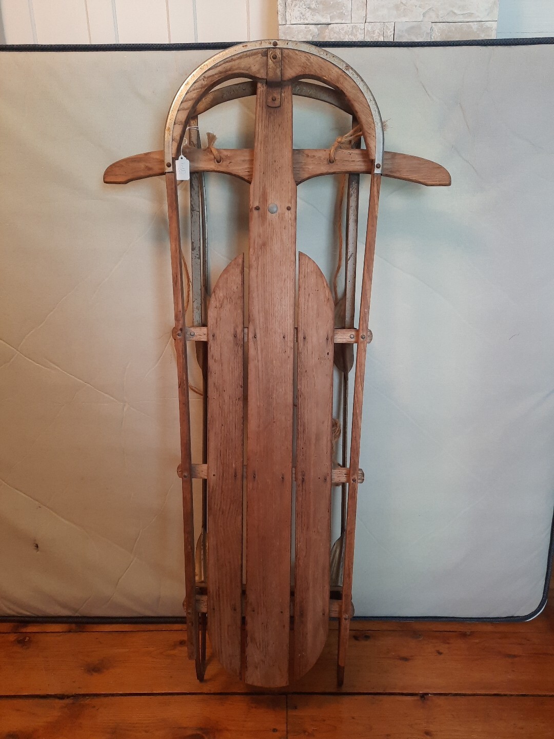 Vintage Fleetwing Flash Springtop Wooden Sled | eBay
