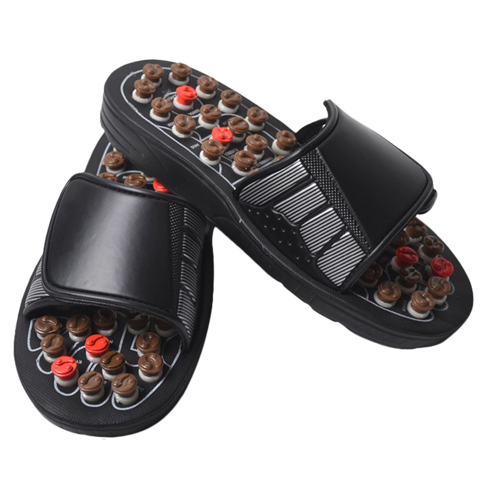 Acupuncture Massage Slippers Reflexology Sandals Acupressure Therapy ...