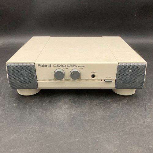 Roland CS-10 Stereo Micro Monitor w/AC Adapter Works Great | eBay