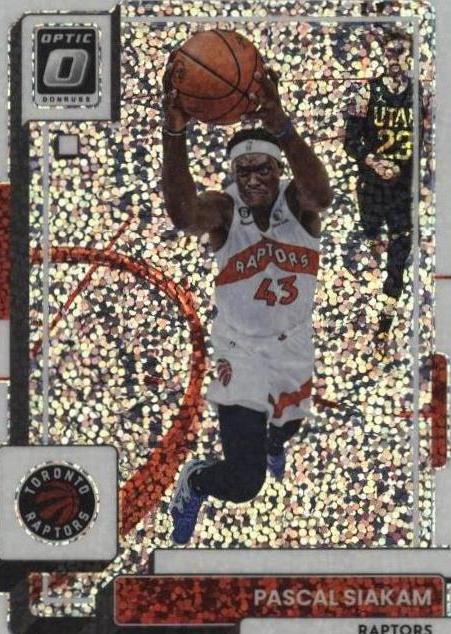 2022-23 Panini Donruss Optic - Pascal Siakam #19 White Sparkle Prizm ...