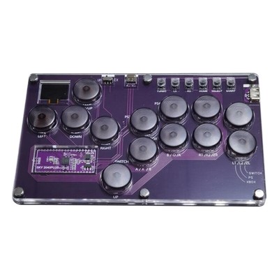 Fight Stick Arcade Joystick Hot-Swap Encoder Controller Xinput/Dinput ...