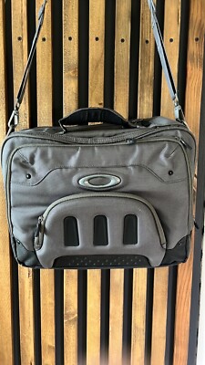 OAKLEY AP Tactical Field Gear Laptop Computer Bag Grey Messenger Pack ...