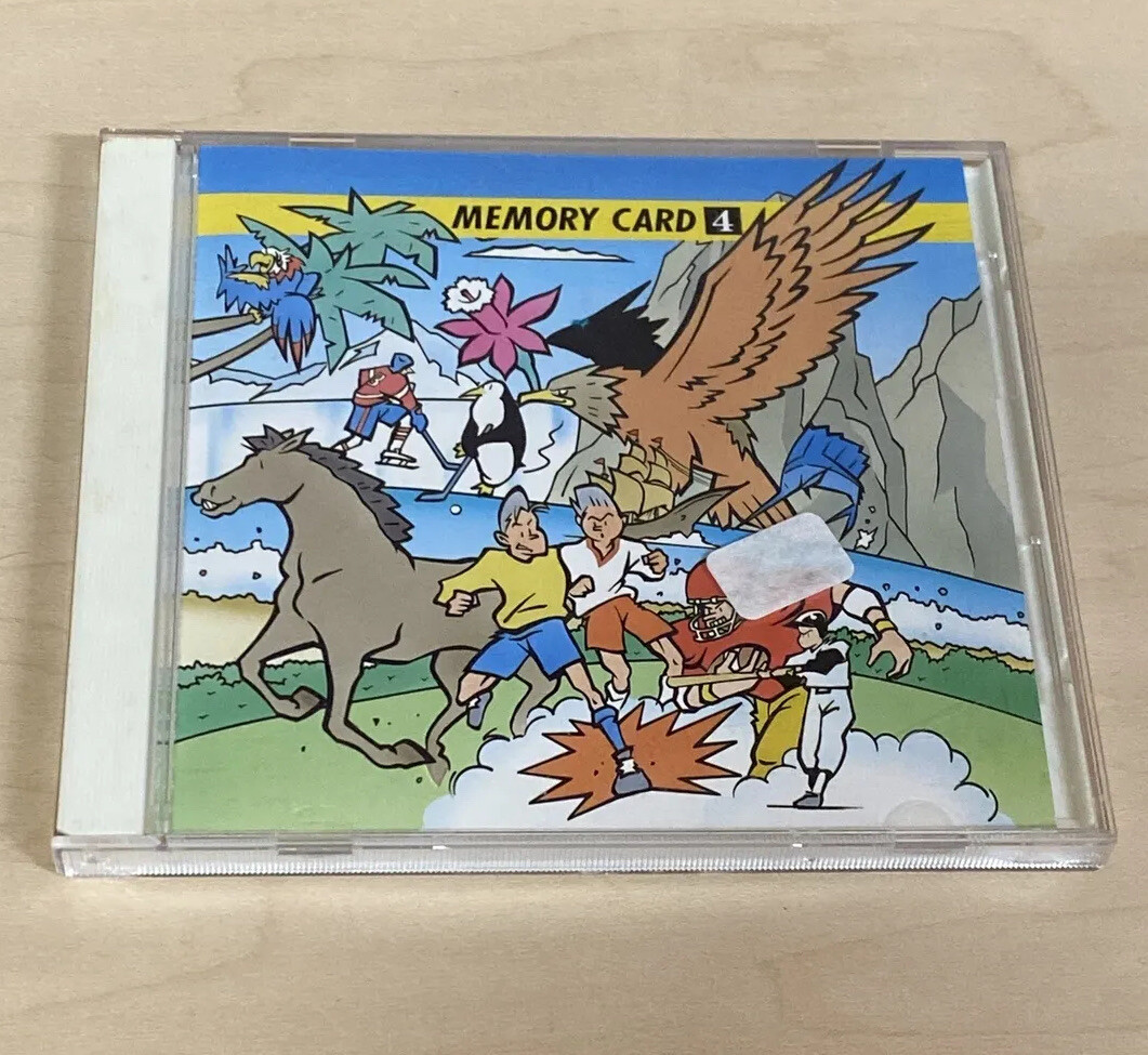 Janome Memory Craft 8000 Card #4 Variety Series Sports Embroidery ...