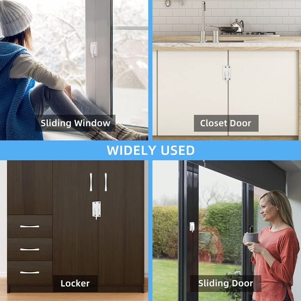 Action with Keeper Hole Center Window Sash Locks Sliding Window Lock ...