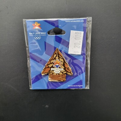 2002 Salt Lake Olympic Native American Arrowhead Pin | eBay