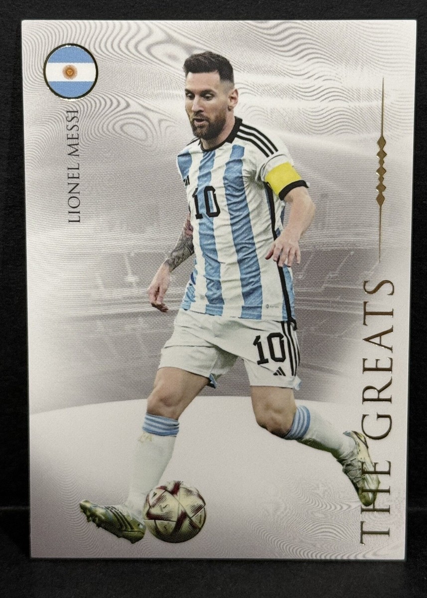 2024 Futera Nostalgia Argentina #114 Lionel Messi The Greats 2024 Futera Nostalgia Argentina #114 Lionel Messi The Greats