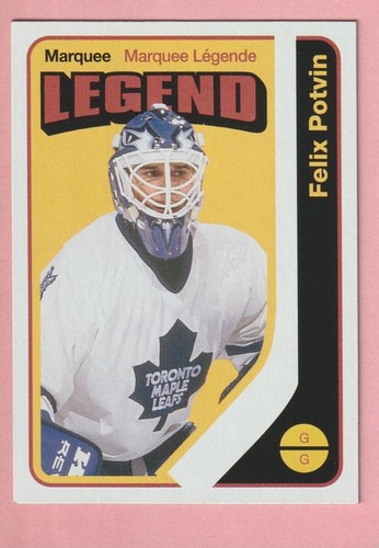 2014-15 O-Pee-Chee FELIX POTVIN Marquee Legend Retro #575 Toronto Maple ...