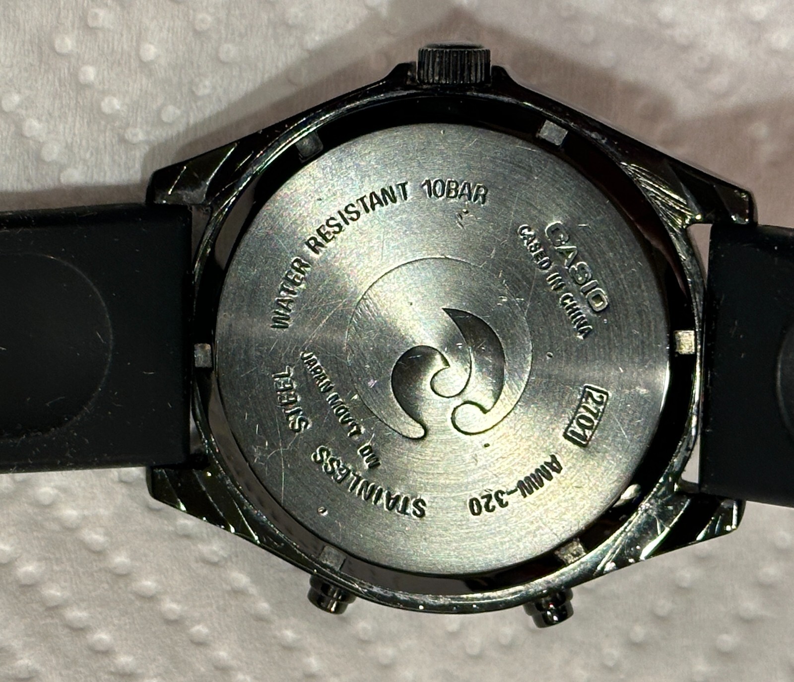 Casio Marine Gear Alarm Chronograph Diving Watch AMW320 Amw320d for ...