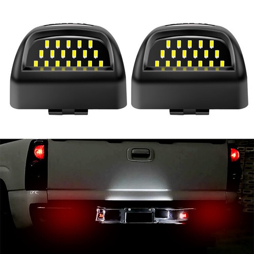 LED License Plate Light for GMC Yukon Sierra 1500 2500 Chevy Tahoe ...