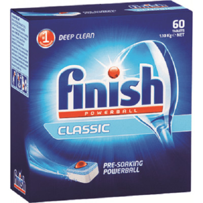 Reckitt Benckiser FINISH DISHWASHER TABLETS Box Of 60Pcs Pre-Soaking ...