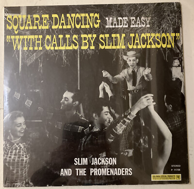 “Square Dancing Made Easy” (With Calls By Slim Jackson) Vinyl LP~Sealed ...