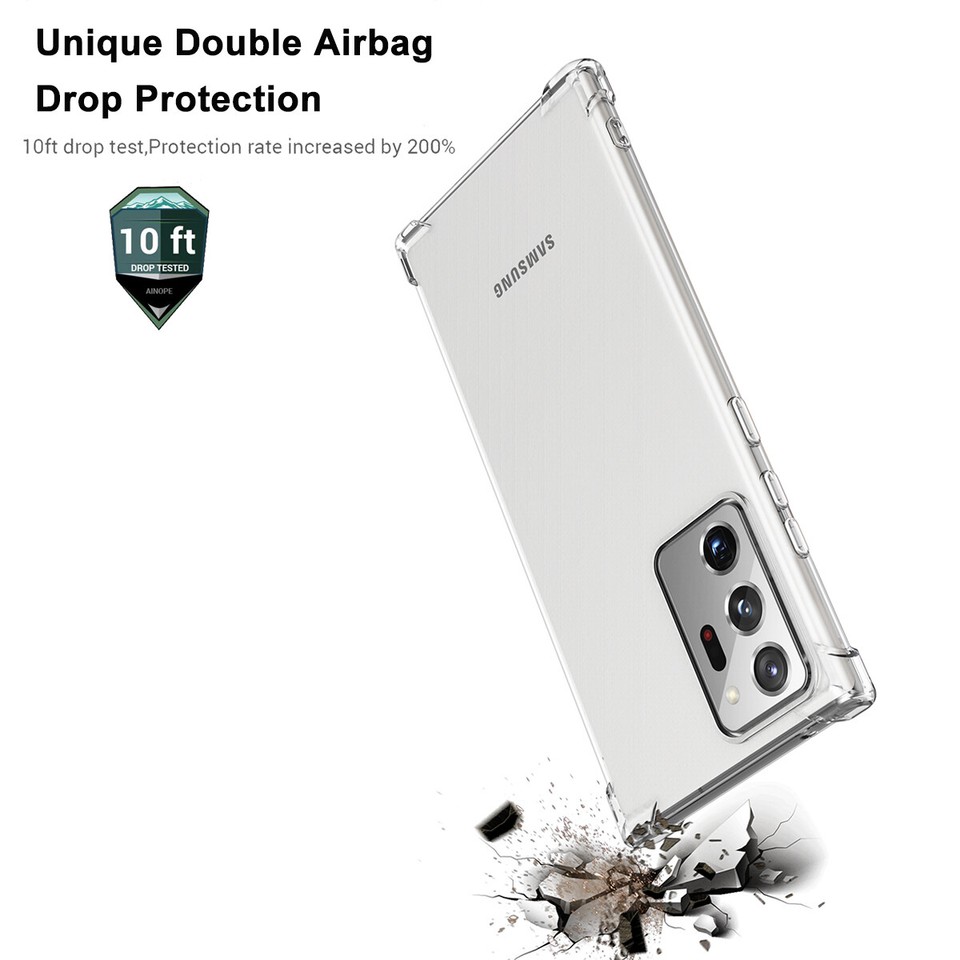 For Samsung Galaxy Note 20 Ultra Clear Case Slim Cover with Screen ...