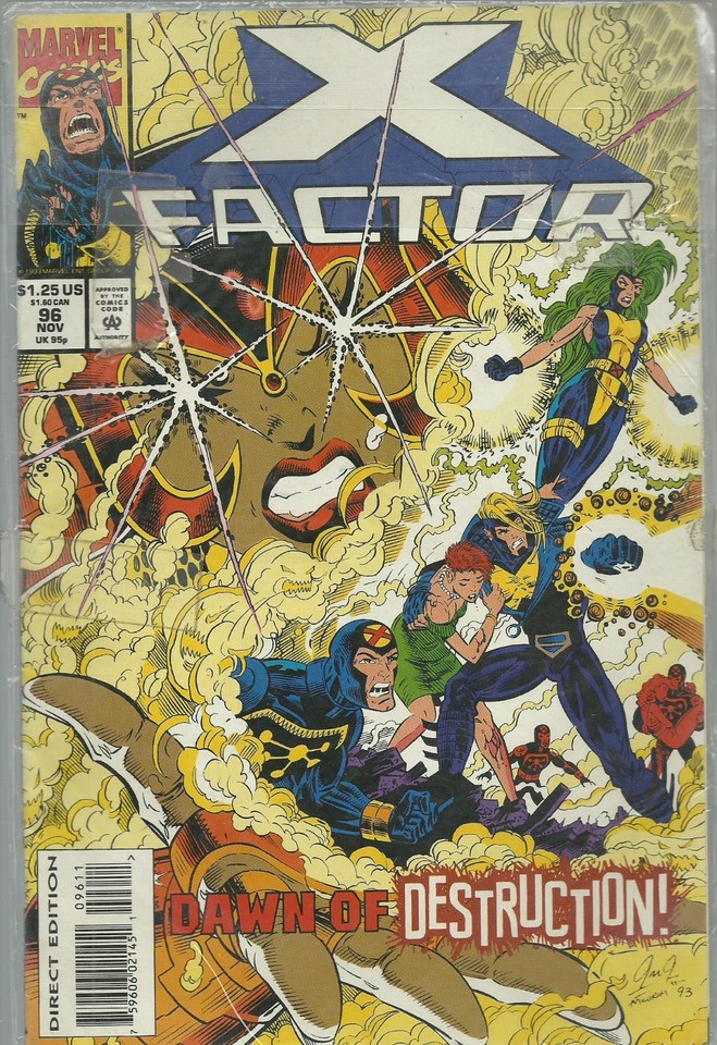 2 1992-93 Marvel Comics X-Factor Dawn Of Destruction & X-cutioners Song ...