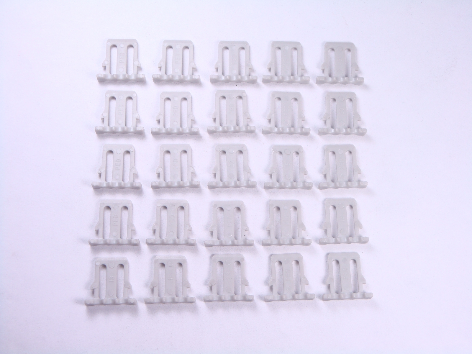 Lot of 25 12047784 Delphi Metri-Pack 150 Series Secondary Lock Gray 3 ...