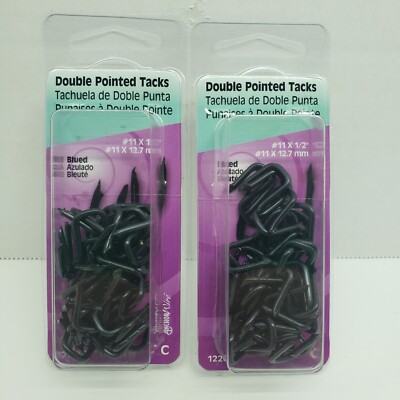 Hillman Anchor Wire Double Pointed Tacks Blued #11x1/2" 1.5 oz. #122657 ...