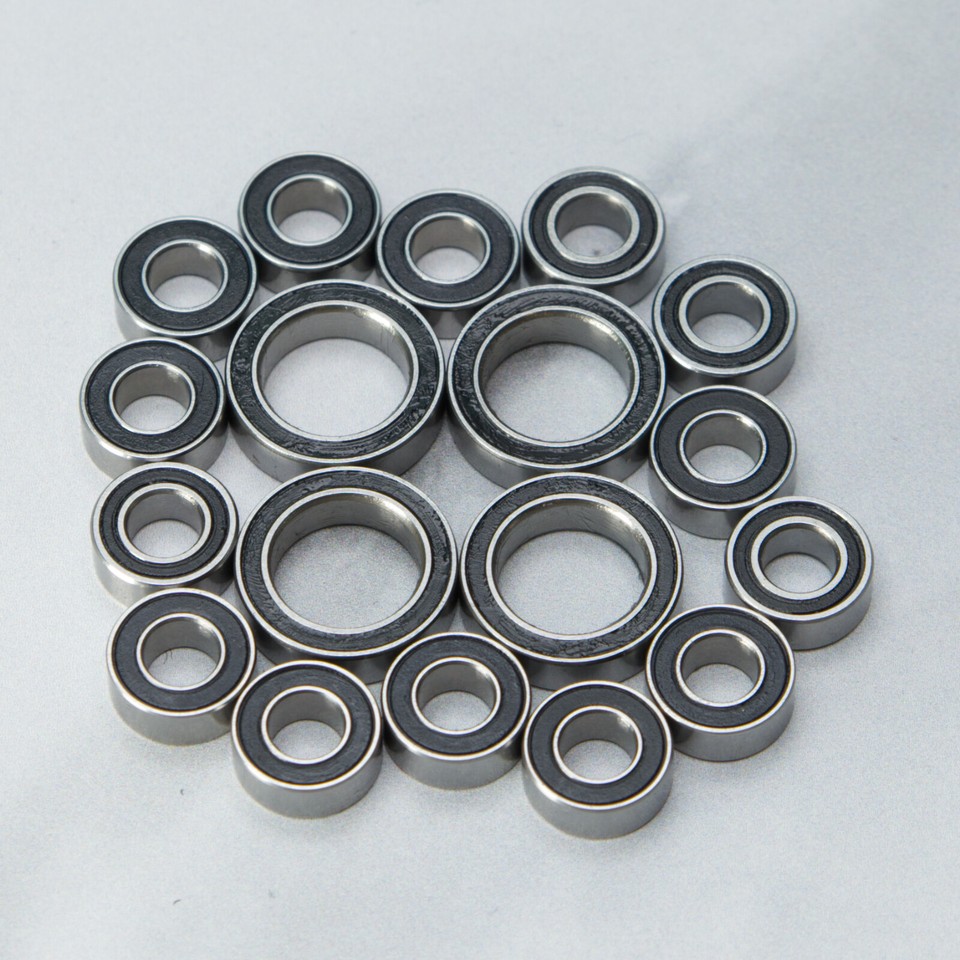 HPI Bullet MT Flux, Bullet ST Flux - 18 Pcs Rubber Sealed Bearings Kit ...
