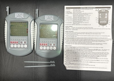 Illuminated FreeCell Game by Bicycle Play FreeCell Hand Held Card Game ...