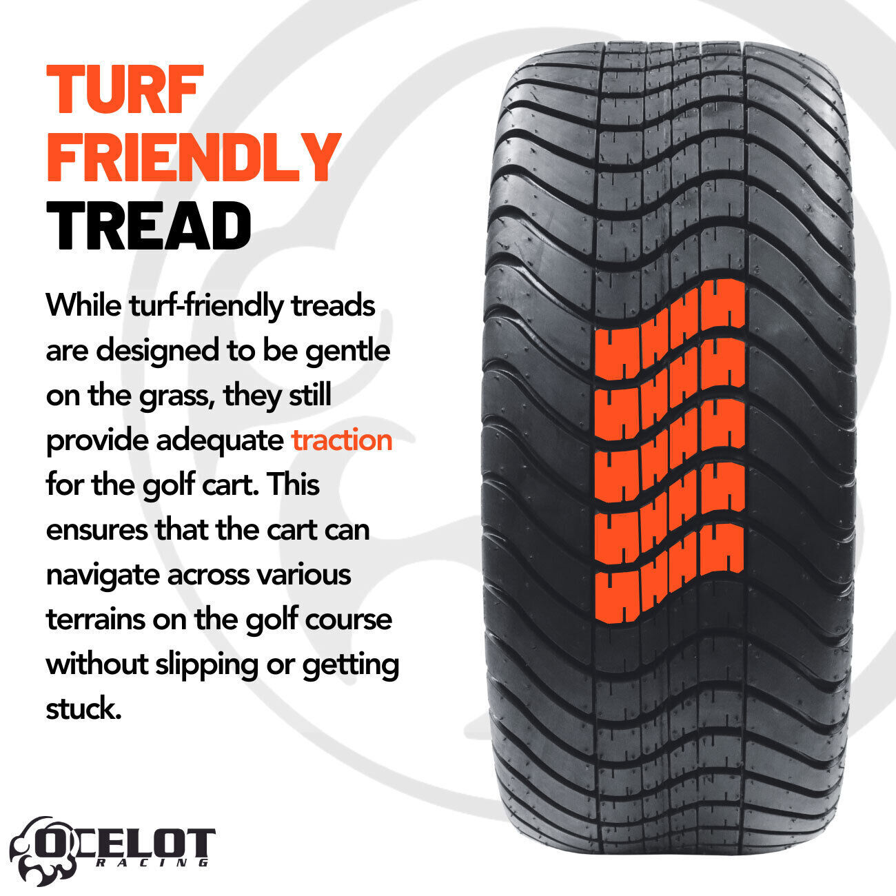 205/65-10 Ocelot P825 Golf Cart Tire | eBay