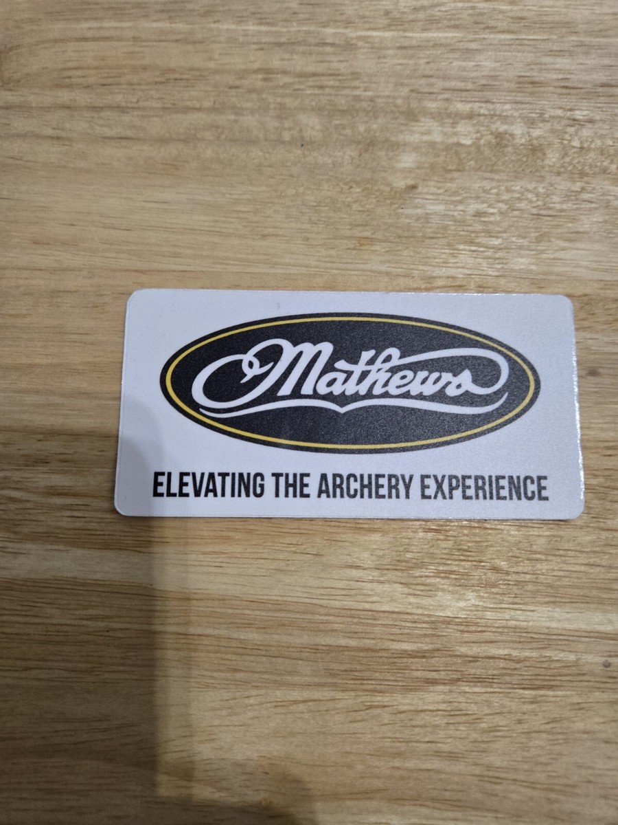 Mathews Archery Window Decals