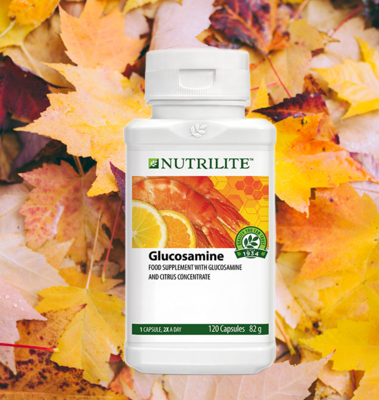 Glucosamine NUTRILITE bone joint cartilage health anti inflammatory ...