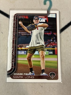 2025 Topps Series 2 Mark Long SP Baseball Reality Star First Pitch #FP2 ...