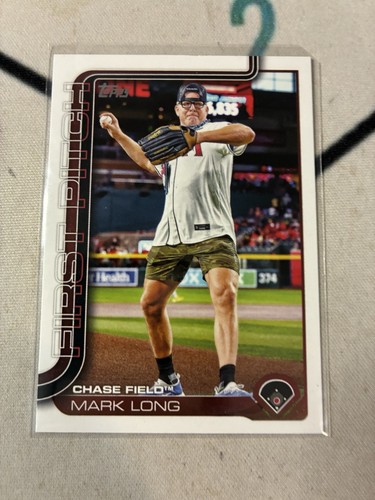 2025 Topps Series 2 Mark Long SP Baseball Reality Star First Pitch #FP2 ...