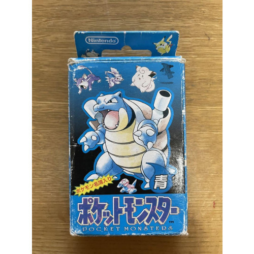 First Generation Pokemon Playing Cards Blue Blastoise | eBay