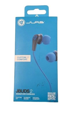 JLab JBuds 2 Signature Earbuds Marine Noise Comfort Fit | eBay