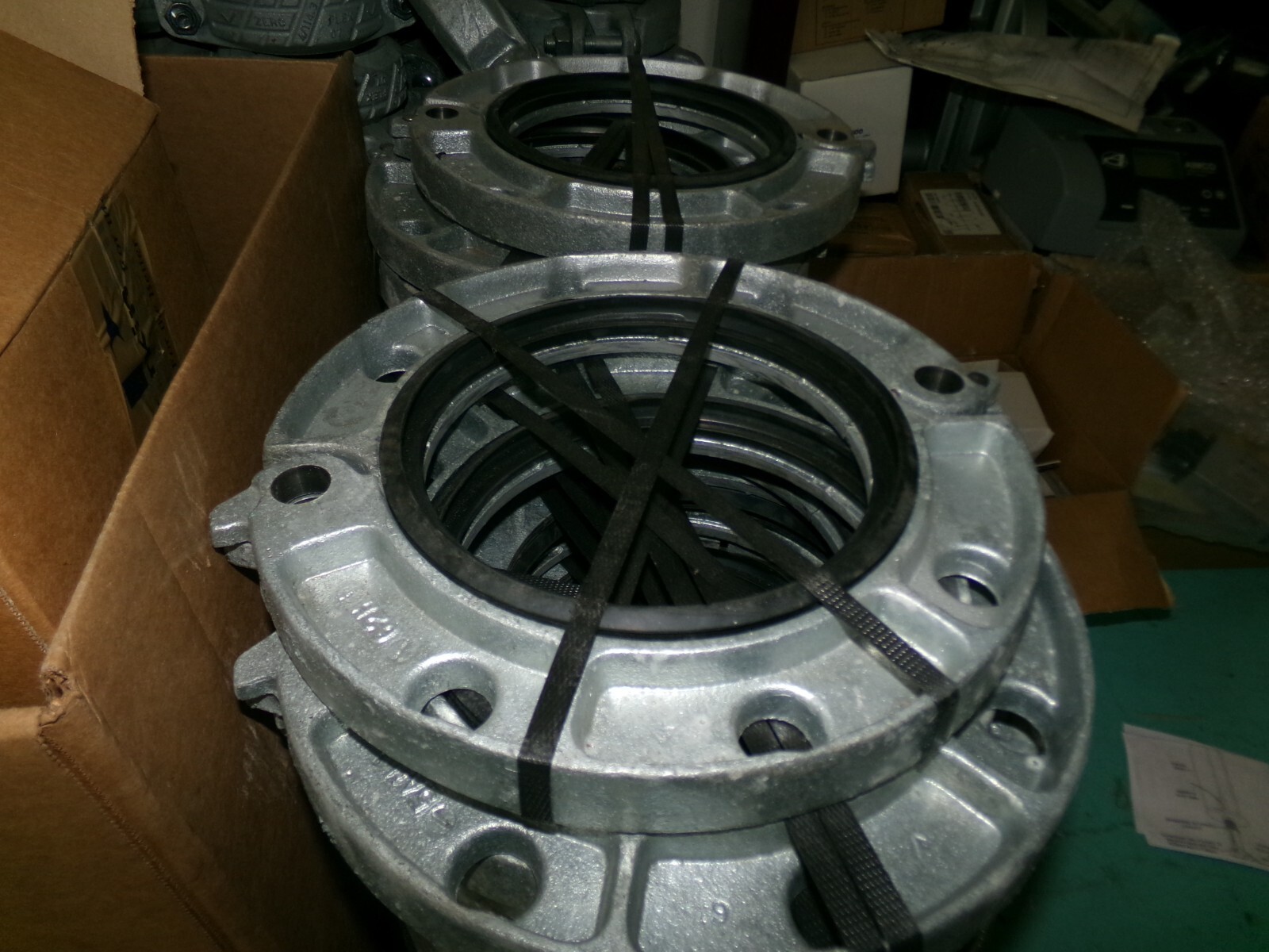 Victaulic Style 741 Vic-flange Galvanized Flange Adapter 6-741 6" for ...