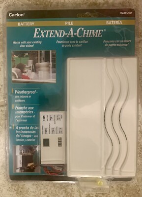 Carlon RC3500D Extend-A-Chime Indoor/Outdoor Door Bell Extender ...