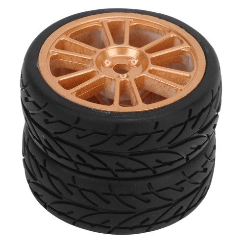 RC Car Tires Strong Cushioning Stable Driving 1/16 RC Car Tires Wheel ...