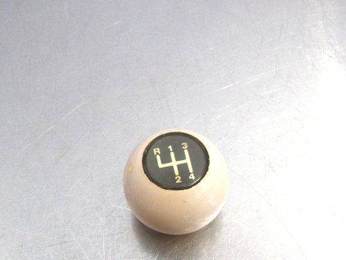 4-Speed Transmission Shifter Shift Ball Ivory Hurst Rat Rod 3/8" x 16 ...