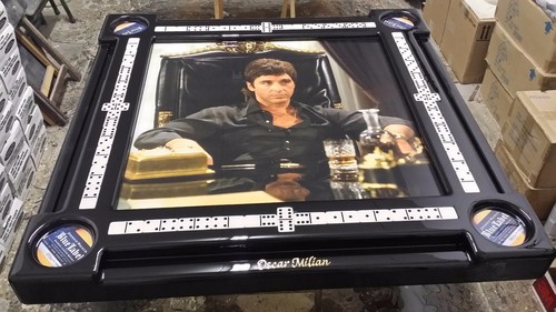 Scarface Gloss Black Domino Table by Domino Tables by Art, add your ...