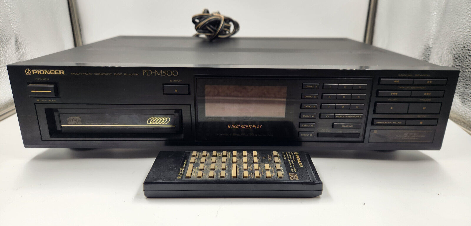 Pioneer PD-M500 6 disc multi-player w/ remote | eBay