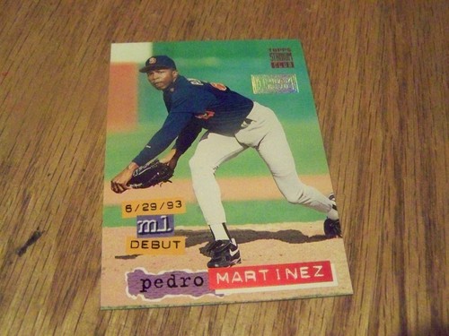 1994 Topps Stadium Club - Pedro Martinez #684 1st Day Issue /2000 (RC ...