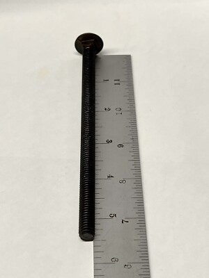 (10) 5/16-18 x 5-1/2 Carriage Bolts Square Neck Hold Down Screws Plain ...