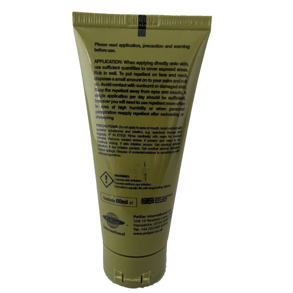 DEET British Army Issue Personal Insect Repellent 60ml-Good Shelf Life ...