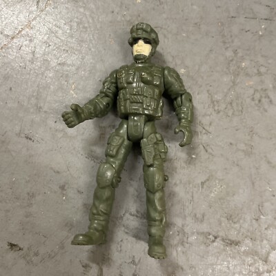 military man, soldier toy figure 4" no accessories | eBay