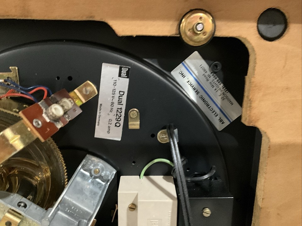 DUAL 1229 Q TURNTABLE With Owner’s Manual | eBay