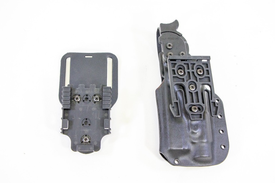 Kydex RH fits Glock 20/21 Holster w/ Safariland SLS Level II QLS Fork ...