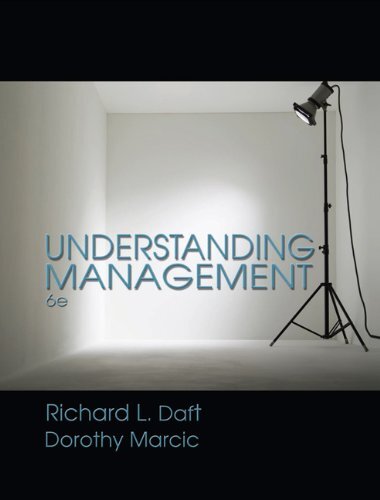 UNDERSTANDING MANAGEMENT (AVAILABLE TITLES CENGAGENOW) By Richard L ...