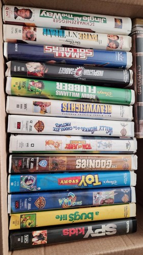 Vhs Lot 15 Walt Disney Warner Bros Etc | eBay