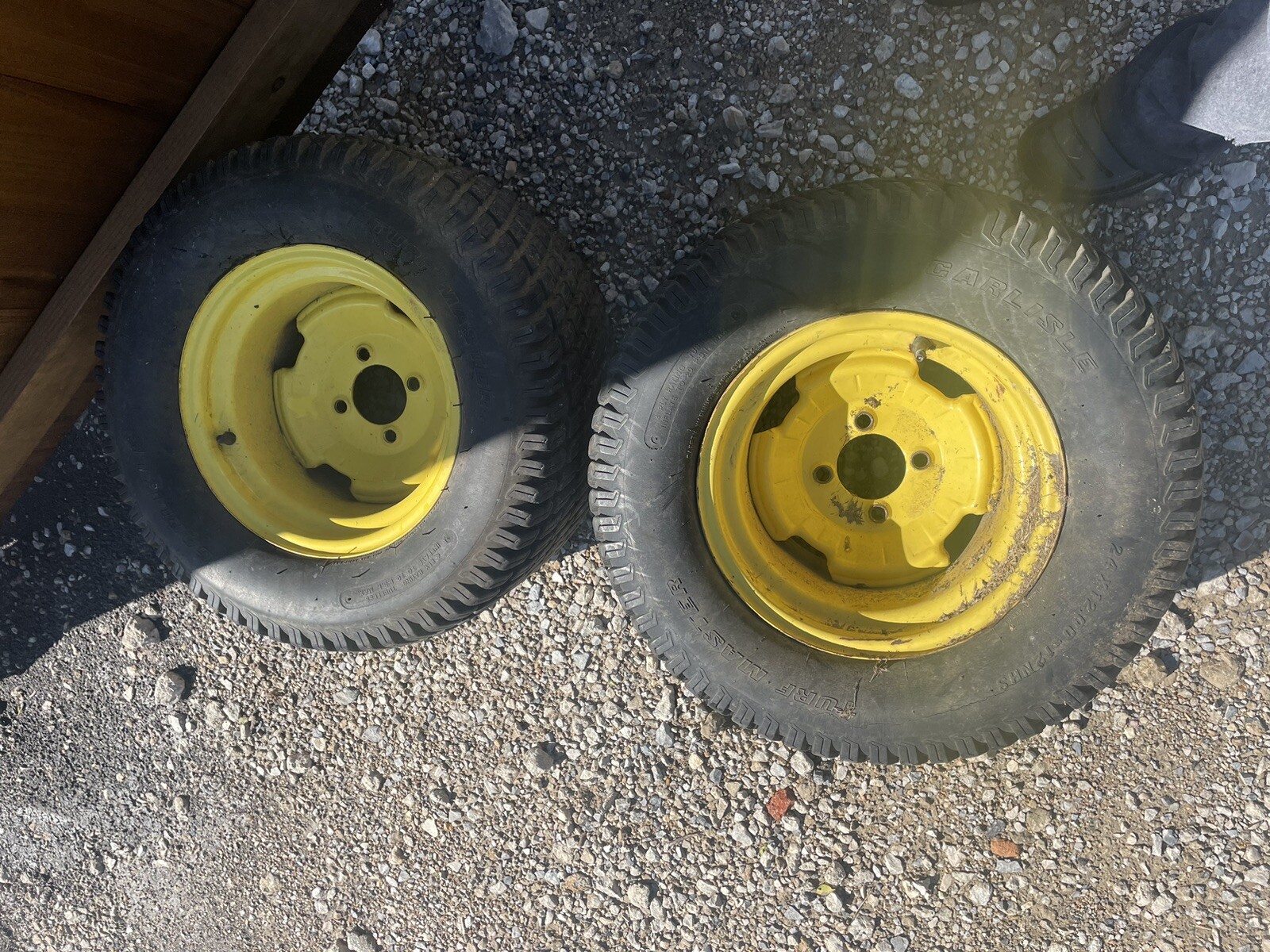John Deere 797 757 737 Zero Turn Mower Rear Wheels | eBay