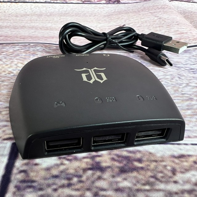 Support 3.5mm Headset DGG ST-C2 Keyboard and Mouse Converter Adapter ...