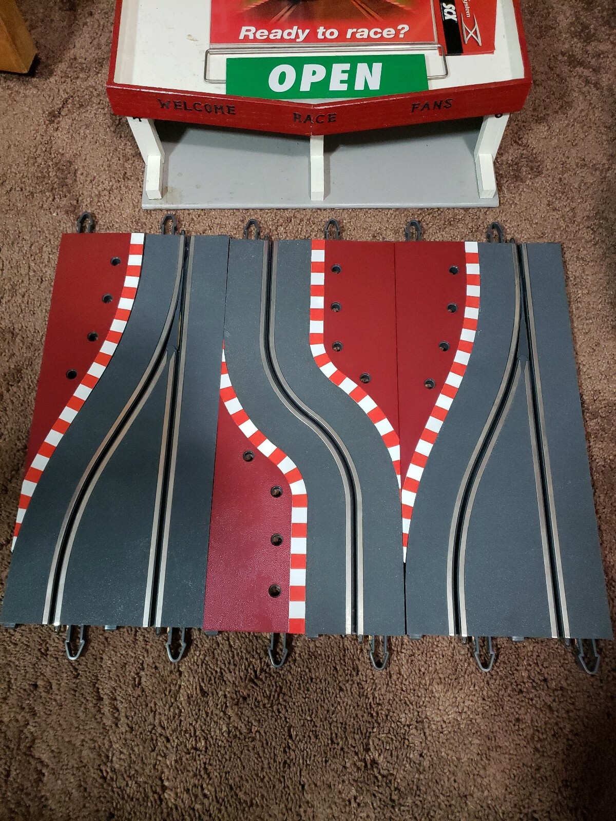 SCX Digital 25130 Chicane track 1/32 scale slot | eBay