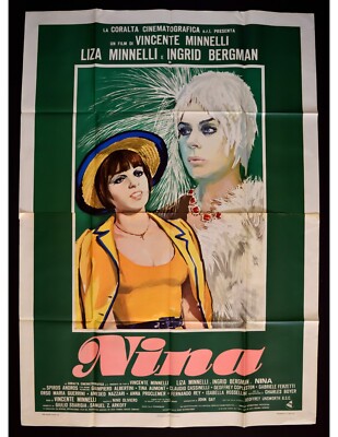 Poster NINA Liza Minnelli Ingrid Bergman Spiros Andros Aumont Vincente ...