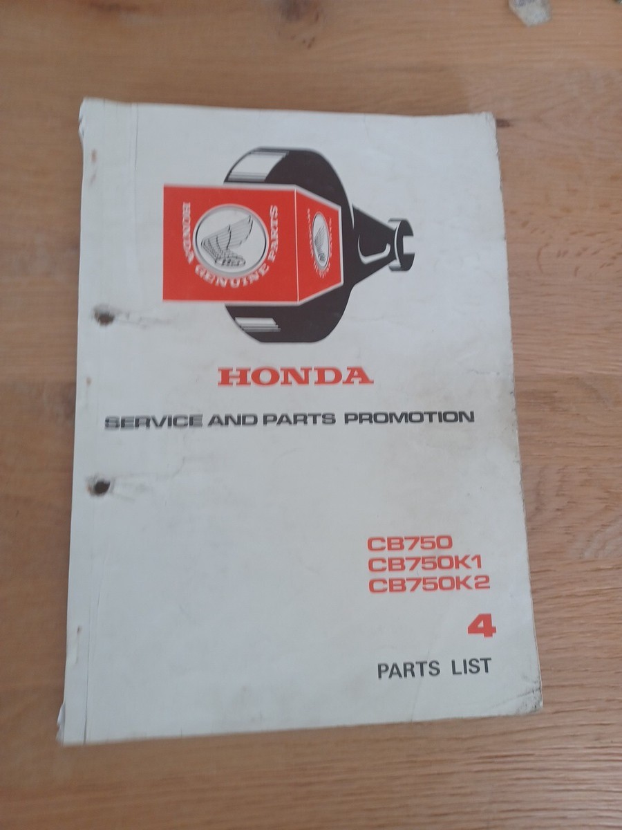 Honda Cb750 Chopper Parts Catalog