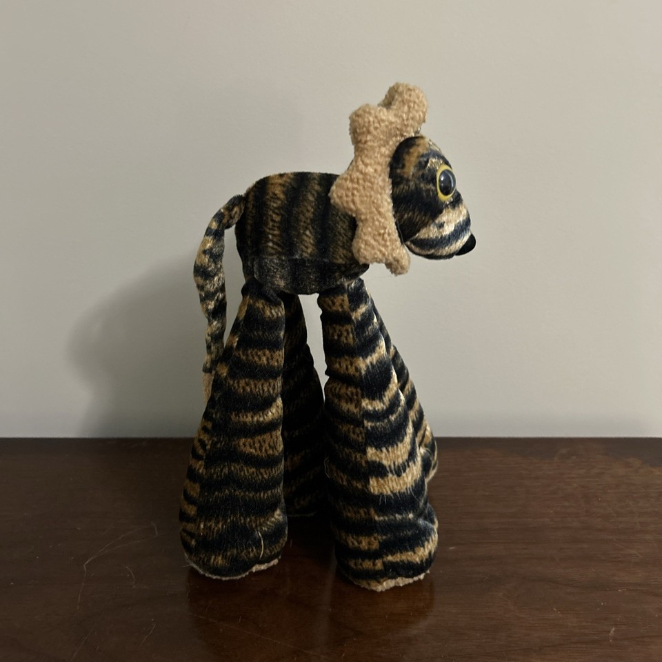 Jakks Pacific Limbo Legs Lion Tiger Plush Striped Standing Long Funny ...