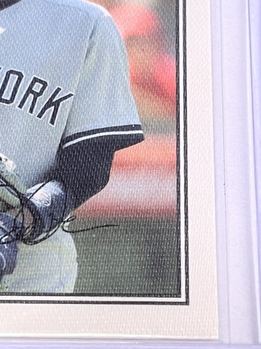 2012 Topps Archives 1977 Cloth Sticker #77C-DJ Derek Jeter HOF *MINT ...